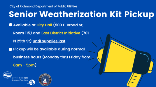Senior Weatherization Kit Pickup | Richmond
